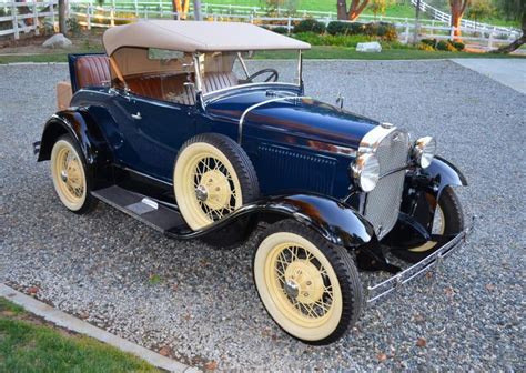 Ford Model A Roadster Older Full Restoration Classic Promenade
