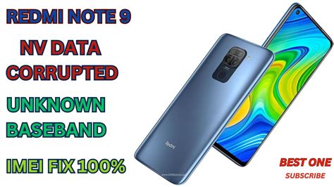 Redmi Note 9 Nv Data Is Corrupted Fix Unlock Tool