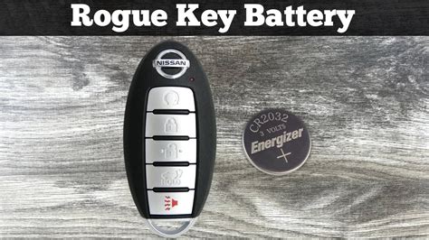 2019 2022 Nissan Rogue Key Fob Battery Replacement How To Change