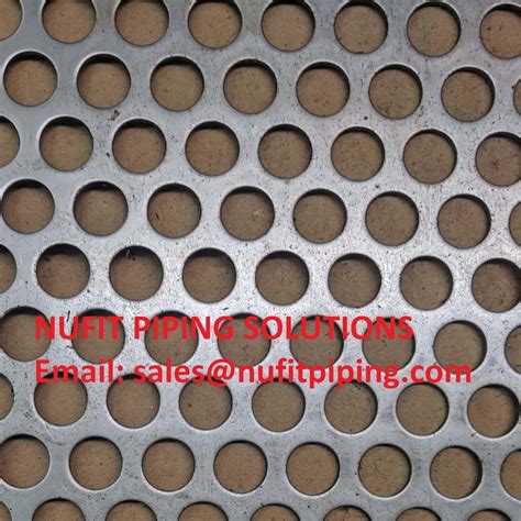 SS 304 Perforated Sheet At Rs 100 Sq Ft SS Perforated Sheets In