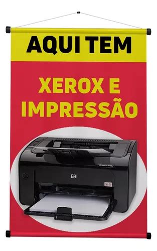 Banner Pronto P Impressao E Xerox X Cm Cores Vivas Parcelamento