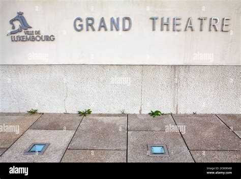 Grand Theatre De La Ville De Luxembourg Fotos Und Bildmaterial In