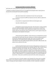 Learning Journal Week 2 BUS 2202 E Commerce Docx Learning Journal