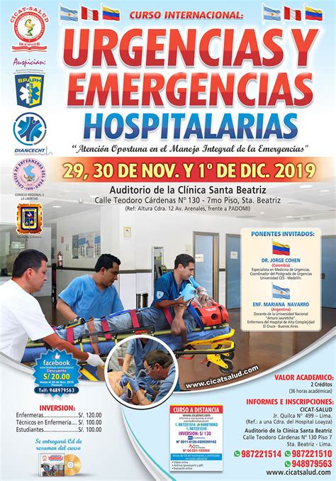 CURSO URGENCIAS Y EMERGENCIAS HOSPITALARIAS