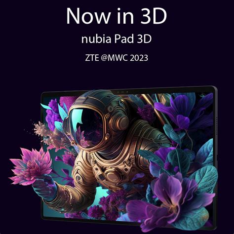 Nubia Pad D And Nubia Neovision Glass Previewed With Innovative