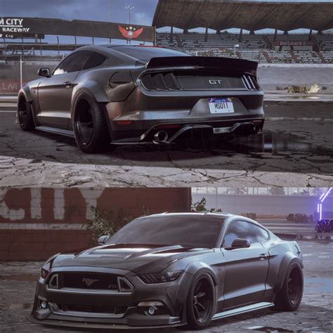 Ford Mustang With Rtr Bodykit Scrolller