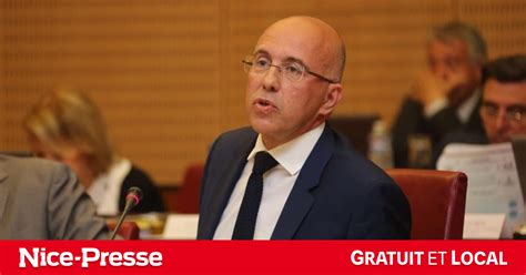 Soutien à Henry Jean Servat à Nice Eric Ciotti pour la liberté d