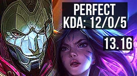 JHIN Nautilus Vs KAI SA Alistar ADC 12 0 5 3 3M Mastery 2700