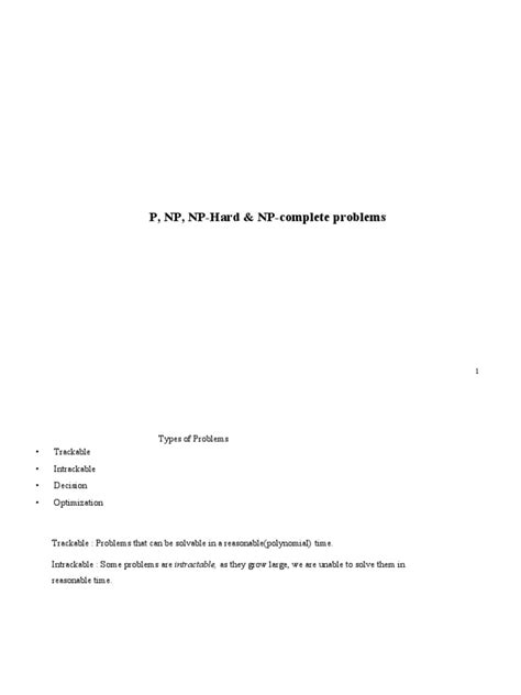 classifying computational problems understanding the differences between p np np hard and np