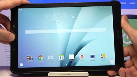 Cómo hacer una captura de pantalla en SAMSUNG Galaxy Tab E tomar