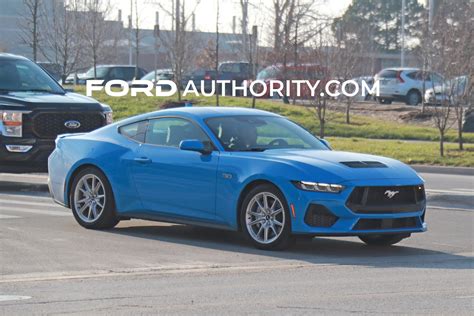 2024 Ford Mustang GT In Grabber Blue First Real World Pics