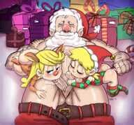Post 3430999 Christmas Dop Lana Loud Lola Loud Santa Claus The Loud House