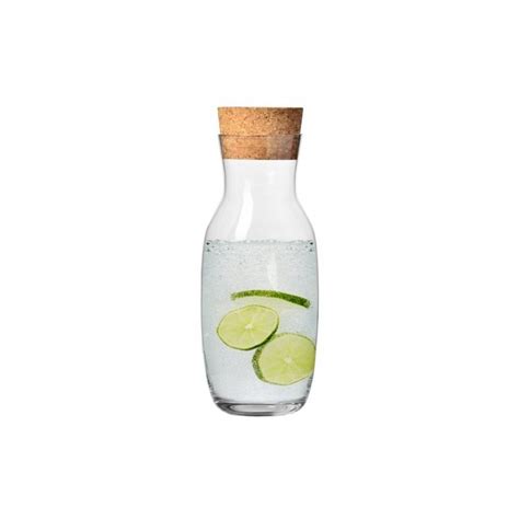 Karafka na wodę z korkiem naturalnym 1000ml 11888926162 Allegro pl