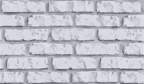 White Brick Wall Texture Block Vector Background 10413709 Vector Art At