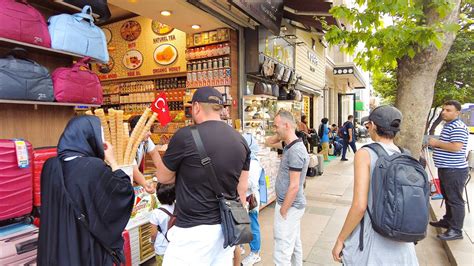 Istanbul Sultanahmet to Beyazıt Walking Tour 4K60fps June 2023 YouTube