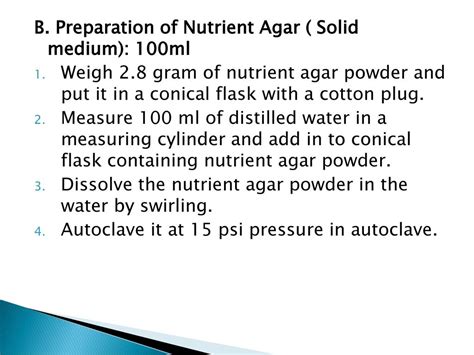 Lb Nutrient Agar Recipe Bryont Blog