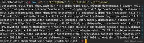 shell三剑客之 awk awk f target {print 1} csdn博客