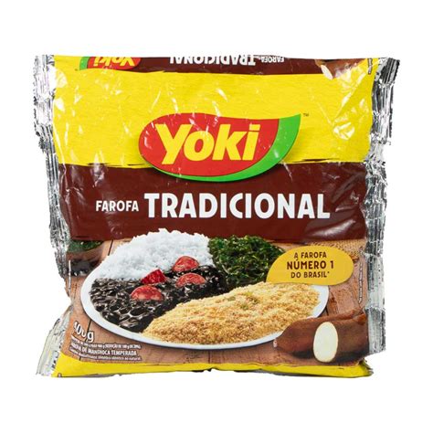 Farofa De Mandioca Tradicional YOKI 400g