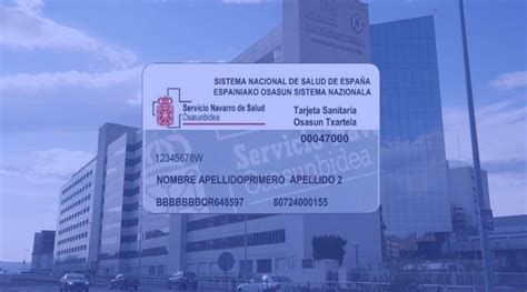 Tarjeta Sanitaria Navarra Cita Previa Espa A
