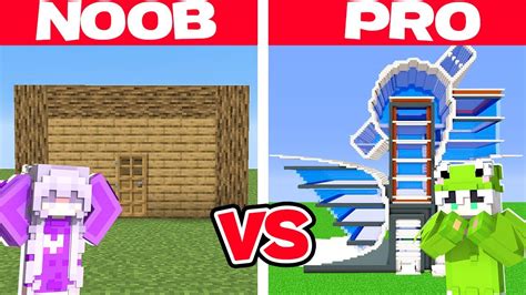 Noob Vs Hacker I Cheated In A Build Challenge Minecraft Youtube