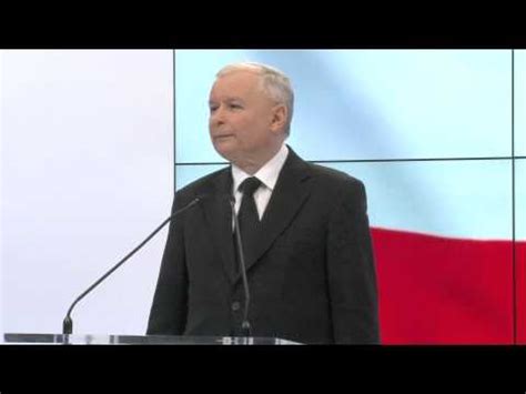 Konferencja Prasowa Prezesa Jarosława Kaczyńskiego YouTube