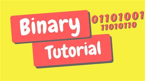how to read and write binary code 2017 youtube