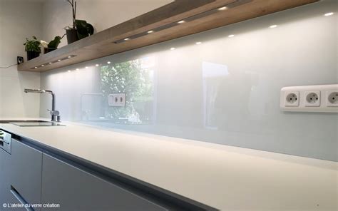 La crédence en verre l atout design d une cuisine I Mobilis Creatio