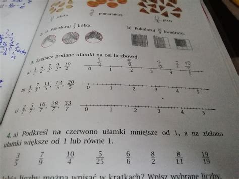 Zaznacz Podane U Amki Na Osi Liczbowej Brainly Pl