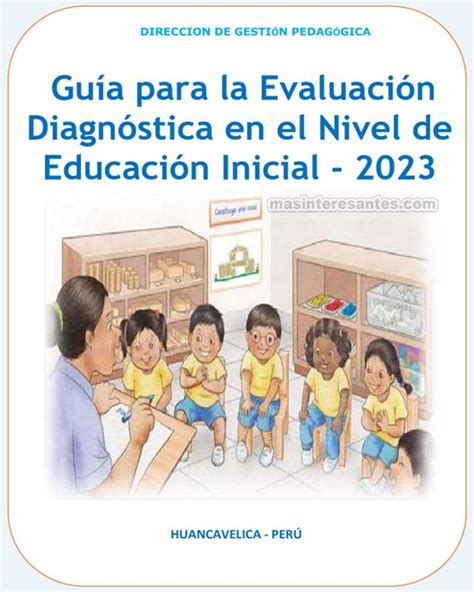 Guía de Evaluación Diagnóstica para Educación Inicial 2023