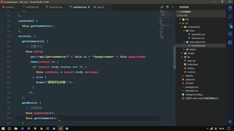 vue js 入门与实战 十一天课程day8 18 项目 完成评论数据的点击加载更多功能 youtube