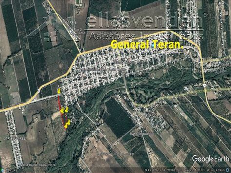 venta Lote de Terreno en General Terán Nuevo León PRO5514 icasas mx