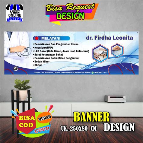 Contoh Desain Banner Praktek Dokter Contoh Desain Banner Spanduk