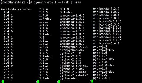 python多版本管理软件pyenv的安装应用及pip的使用讲解 csdn博客