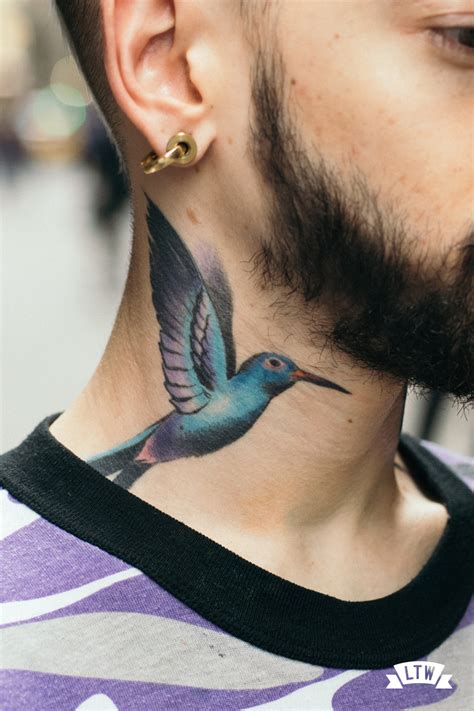 Introducir 31 Imagen Colibri Tatuaje Cuello Viaterra Mx