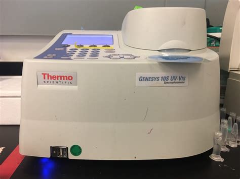 Thermo Scientific Genesys S Uv Vis Spectrophotometer Abpdu