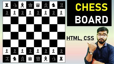 chessboard using html and css html css by rahul chaudhary youtube