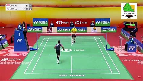 Jonatan Christie Vs Chou Tien Chen QF India Open 2023 Video