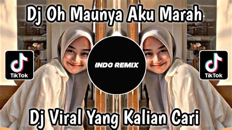 DJ OH MAUNYA AKU MARAH EH AKU BINGUNG SENDIRI DJ ACA ACA NEHI NEHI
