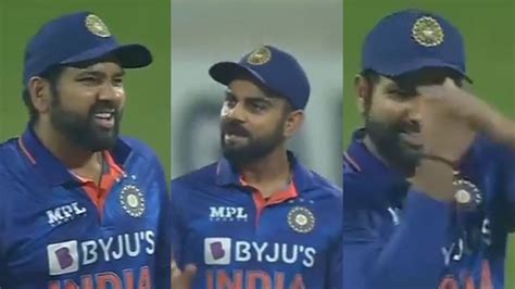 IND V WI 2022 WATCH Rohit Sharma Signals For DRS Review In Comical