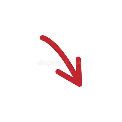 Flecha Roja Vectorial Icono De Flechas Rojas Icono Del Vector De
