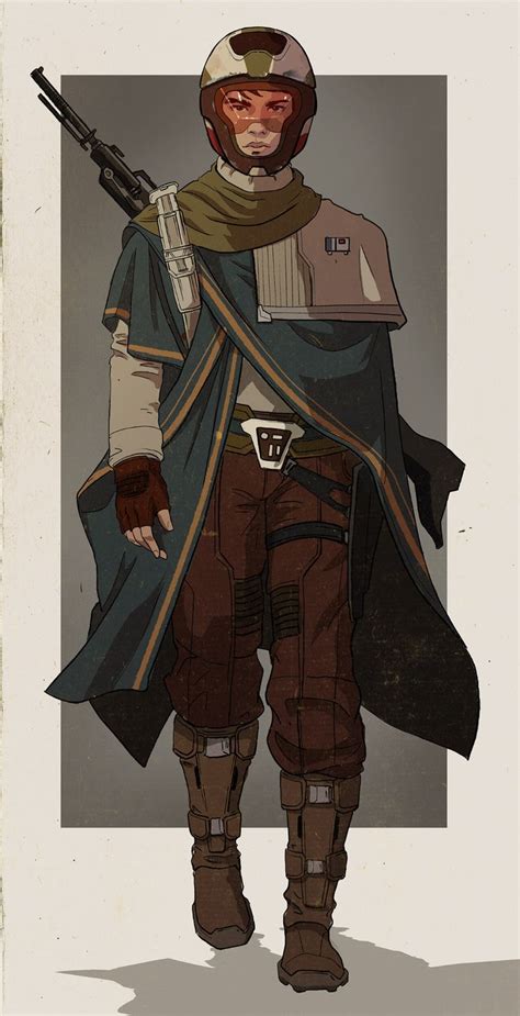 ArtStation Personal Piece Star Wars Inspired Character Design Blake
