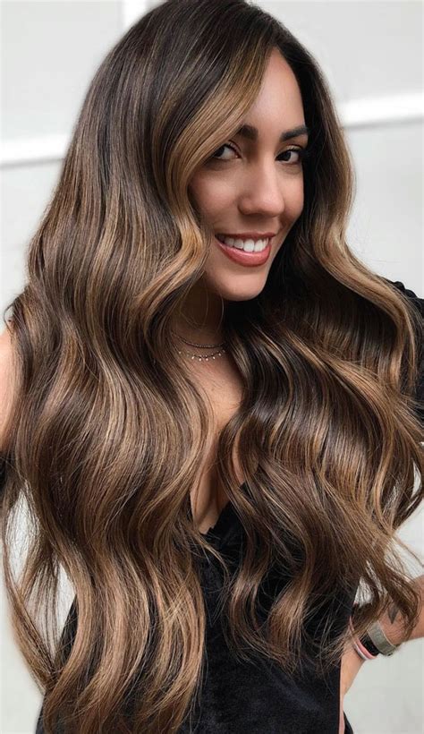 Brunette Brown Hair Colours Hairstyles Toffee Cognac