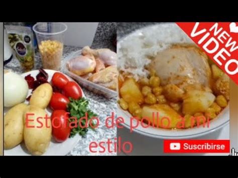 Como Hacer Estofado De Pollo A Mi Estilo Delicioso Comidamexicana