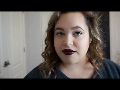 Easy Fall Makeup With Bold Lip Youtube
