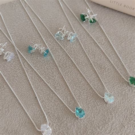 Carol Freitas Bijux Kit Colar E Brinco Gotinha