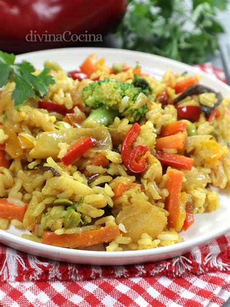 Arroz Con Verduras Al Curry Receta De DIVINA COCINA