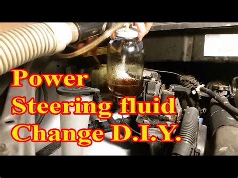 Power Steering Fluid Change Toyota Sienna DIY YouTube