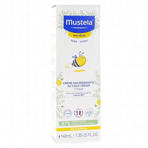 MUSTELA Crème nourrissante Cold cream Tube 40ml Parapharmacie Prado