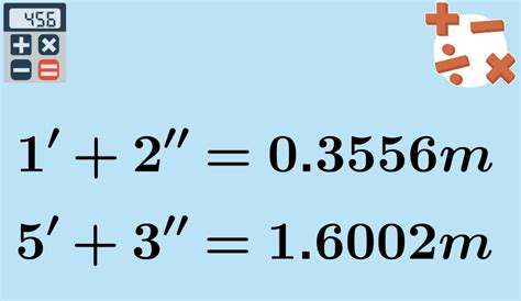 Calculadora De Pies Pulgadas A Metros Ft In M Neurochispas