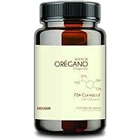 Aceite de orégano 60 cápsulas Heilsam 70 Carvacrol Amazon